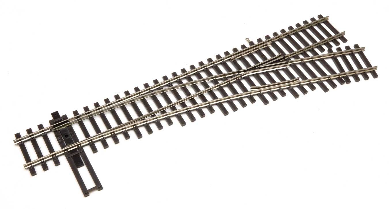 WalthersTrack Code 100 Nickel Silver DCC-Friendly #4 Turnout Right Hand ...