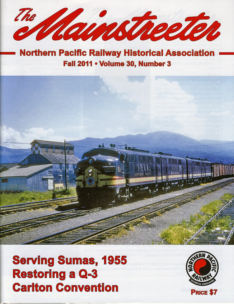 The Mainstreeter Fall 2011 Volume 30, Number 3 Magazine Issue – Rimrock ...