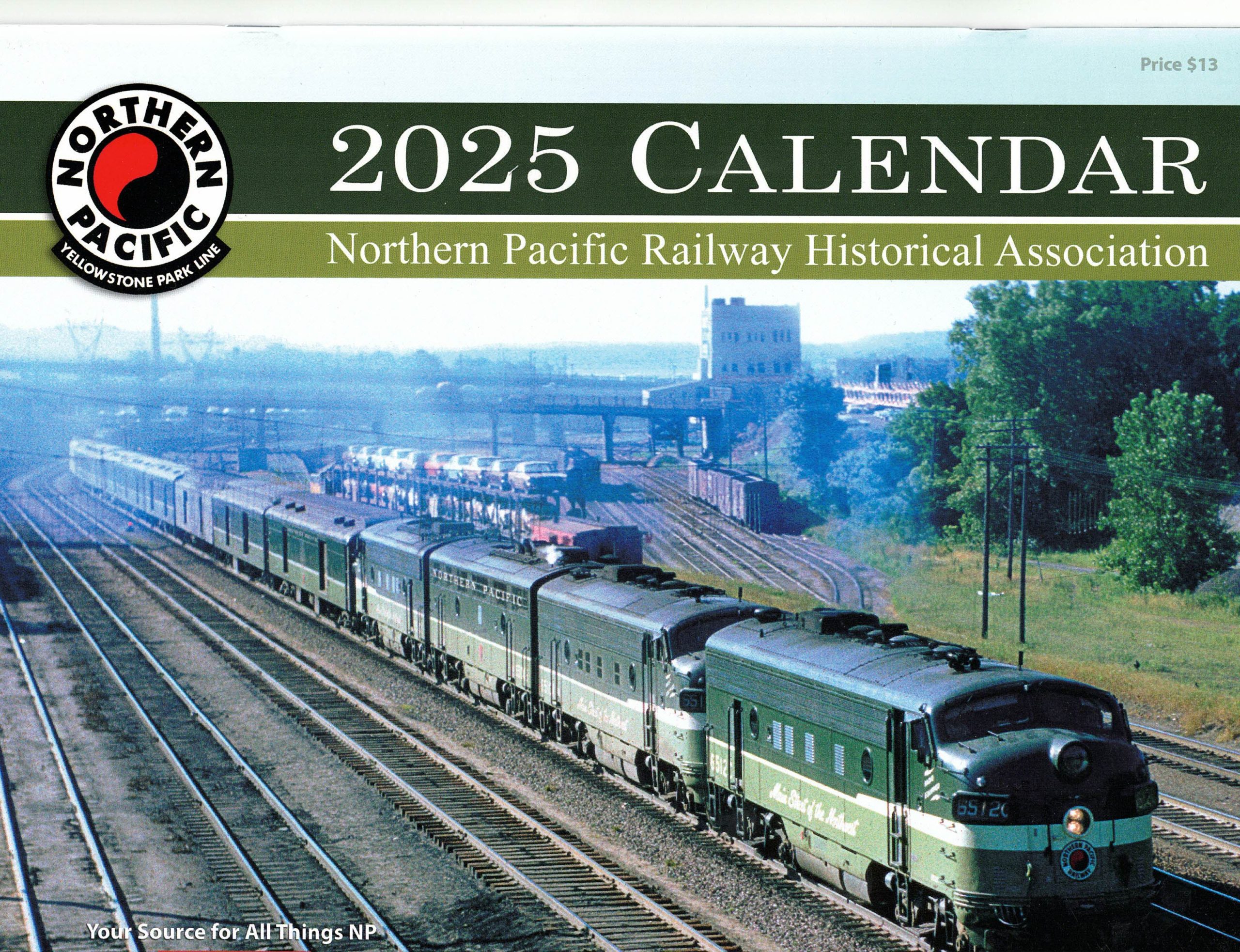 Northern Pacific Railway Historical Association 2025 Calendar – Rimrock ...
