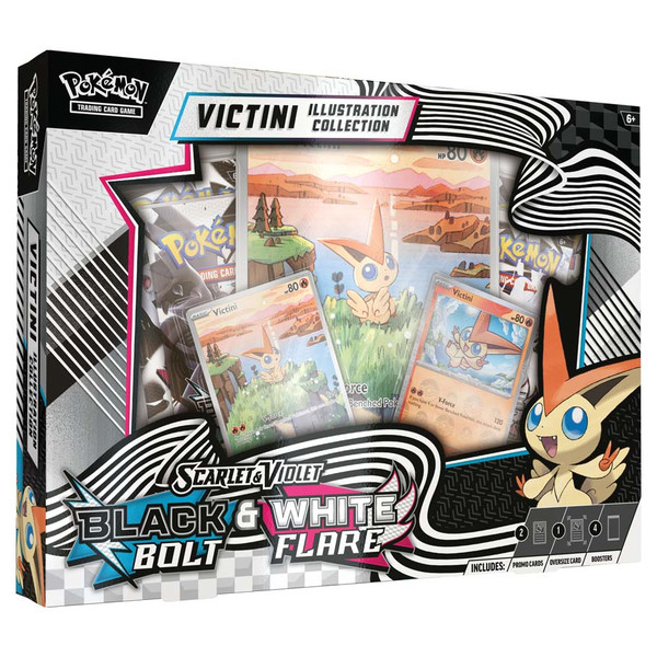 Pokemon Scarlet and Violet 10.5 Unova Victini Illustration Collection ...