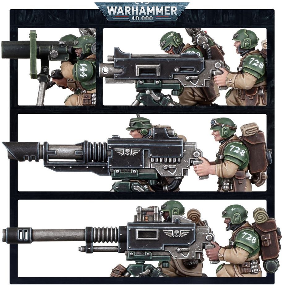 Astra Militarum: Heavy Weapons Squad – Rimrock Hobbies