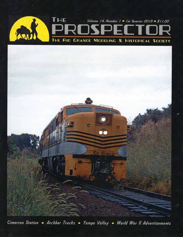 The Prospector Volume 14 Number 1 – Rimrock Hobbies